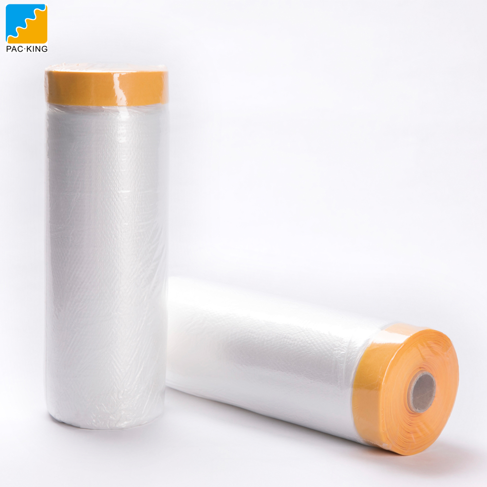 Pre taped Masking Film